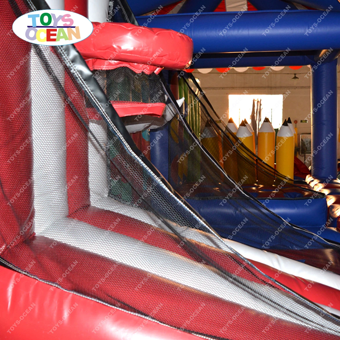 High Quality 4 in 1 Midway Inflatable Carnival Booths for Kids