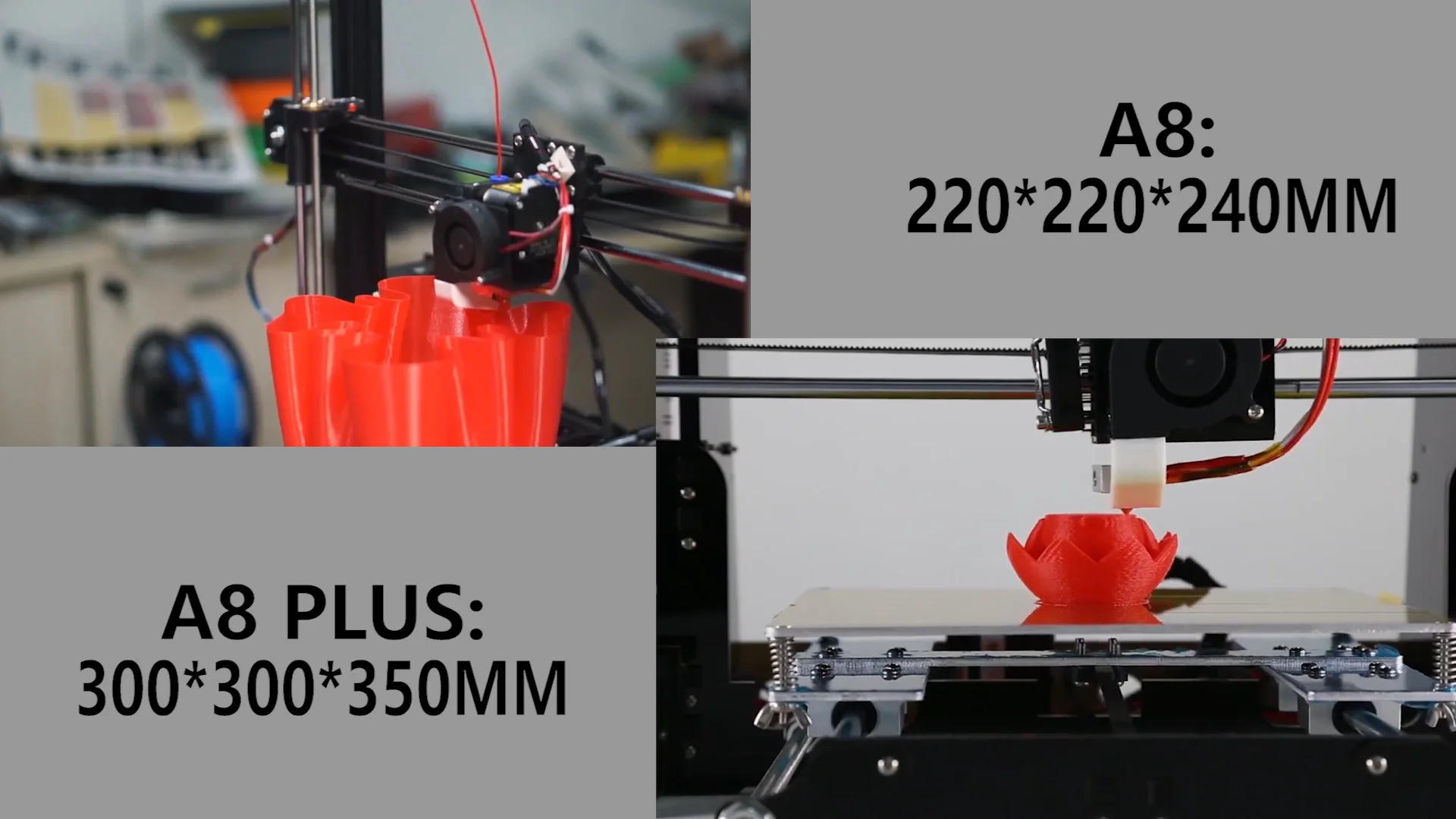 China Industrial Anet A8 Plus Desktop Diy Heated Bed Prusa I3 3d ...