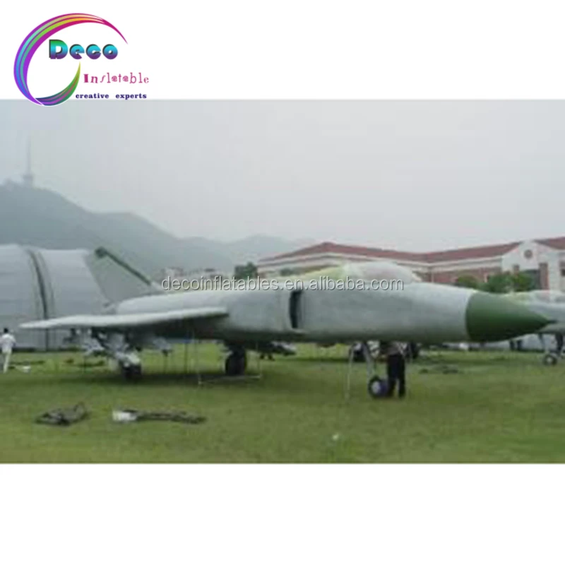 Inflatable Army Military Fighter Jet Model For Decoy - Buy Inflatable ...
