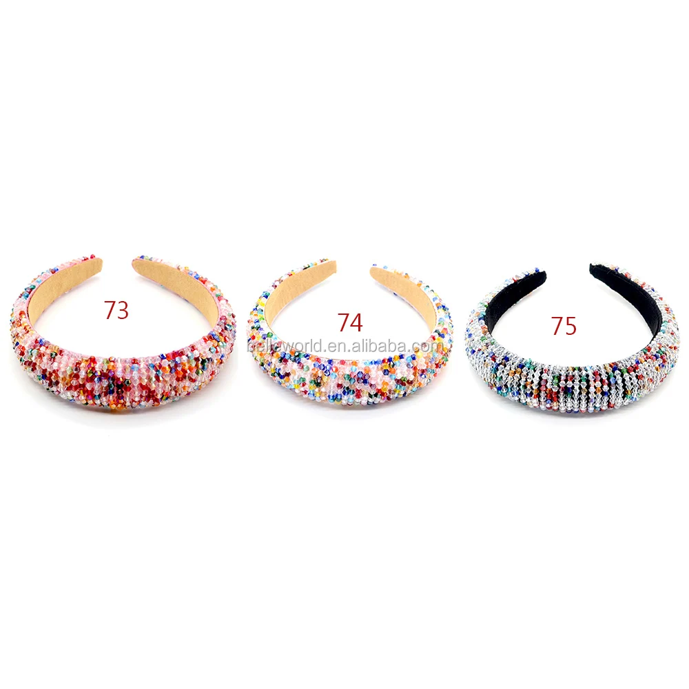 Luxury Designer Headbands Multi Styles Rhinestones Crystals Pearls ...
