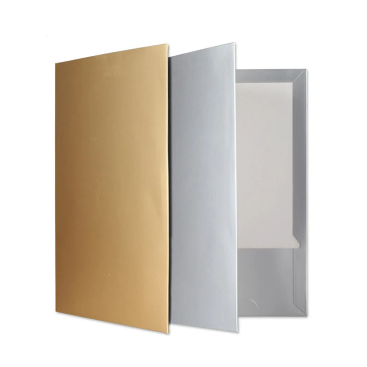 Custom A3 Paper File Folder With Business Card Slot Buy Paper Folder custom-a3-paper-file-folder-with-business-card-slot-buy-paper-folder