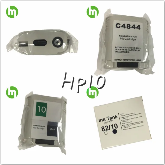 Black Ink Cartridge For Hp 10 82 69ml For Hp Designjet 500 510 800 ...