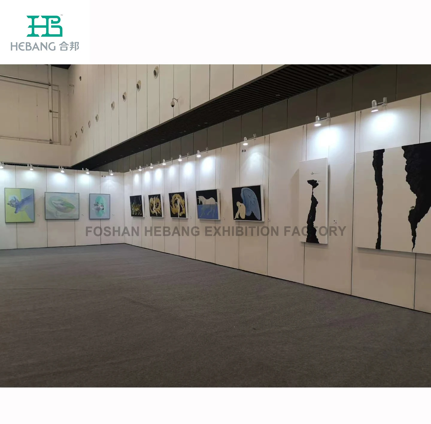 Modular Art Gallery Display Boards - Versatile & Stylish