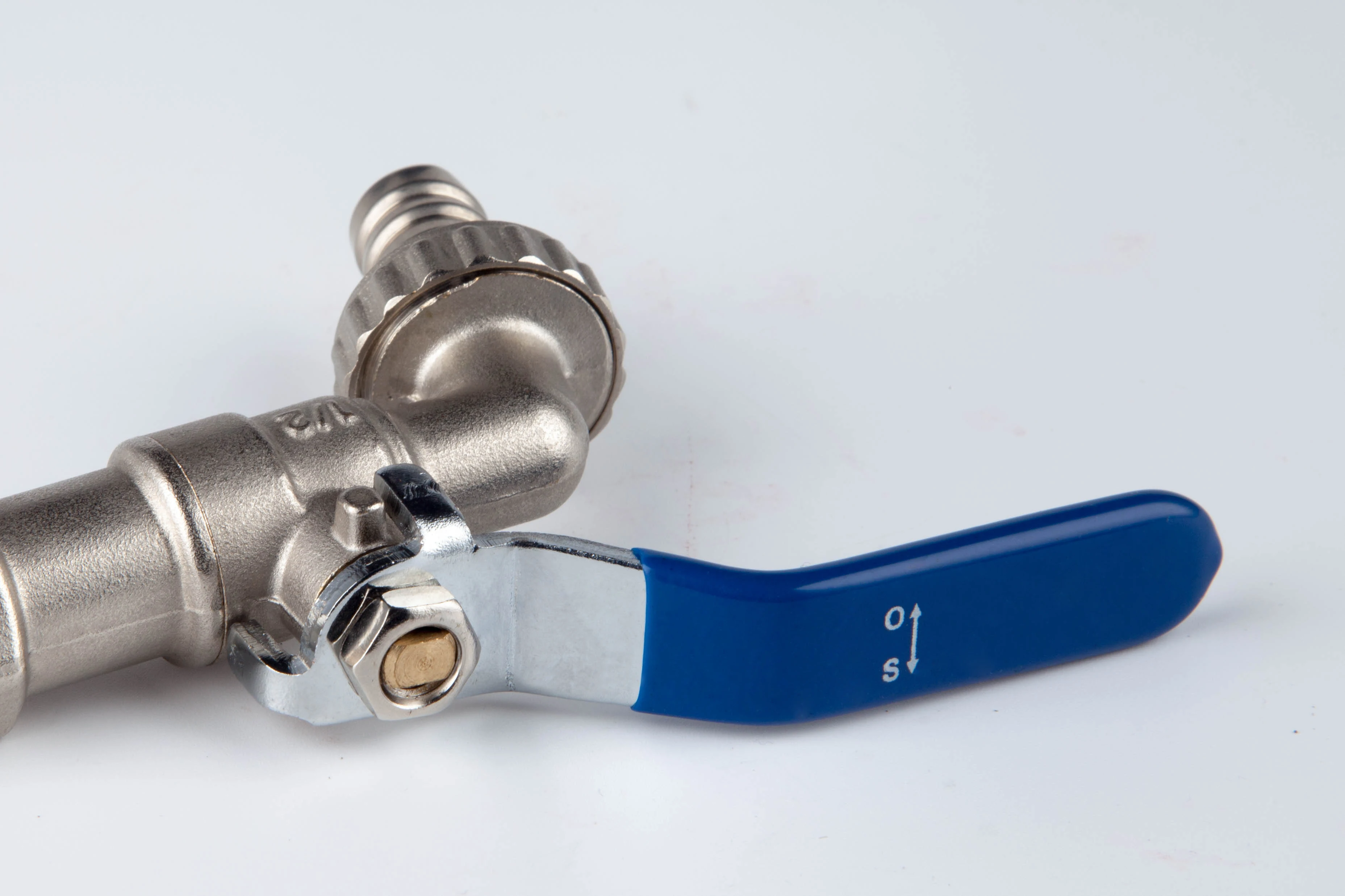 1/2 Nickel Plated Bibcock Brass Ball Hose Bibcock Tap Brass Water ...