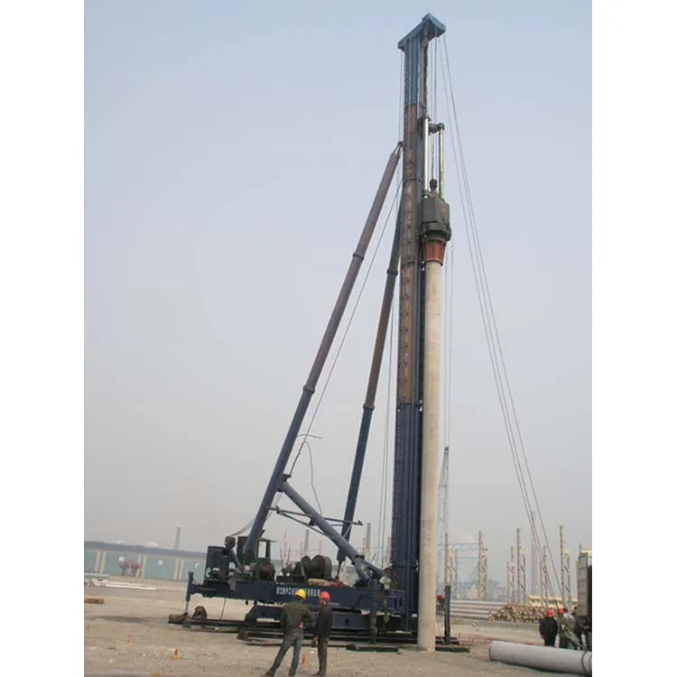 Bored Pile Drilling Rig CFA Crawler Type Auger Machine