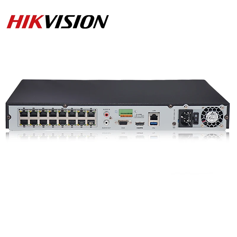 Original Hi Kvision Ds-7616ni-k2/16p English Version Nvr Embedded Plug ...