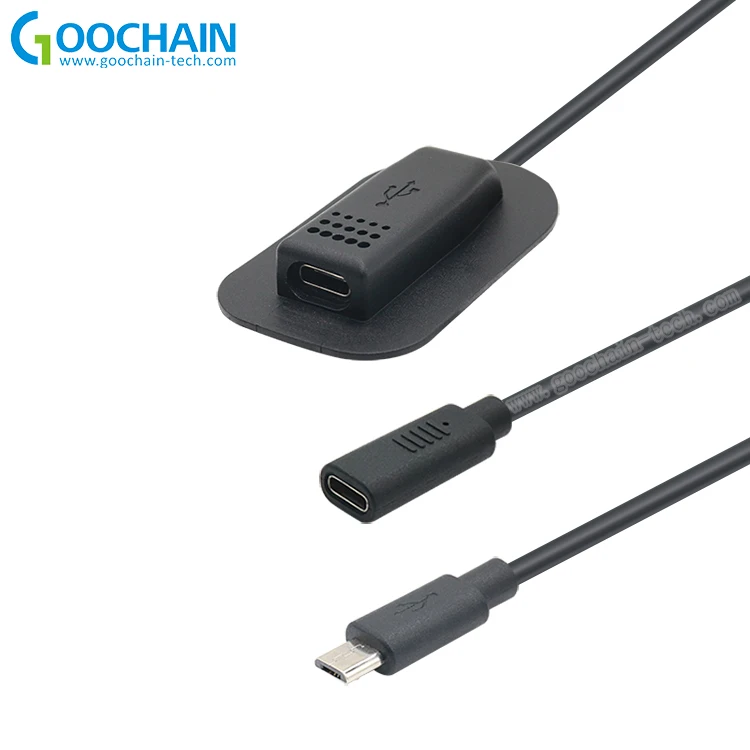 Waterproof Anti-Theft USB Type C Cable for External Backpack