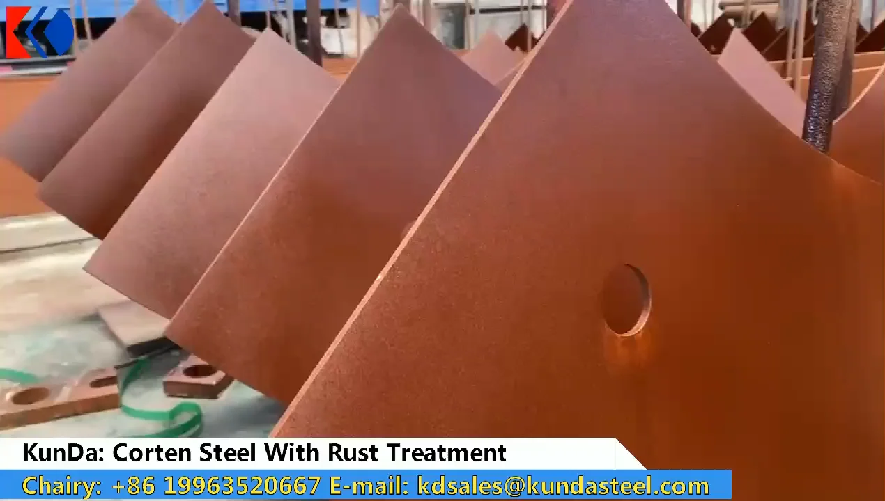 Astm A242/corten A/a588 Gr. B/s355jowp Corten In Lamiera Di Acciaio ...