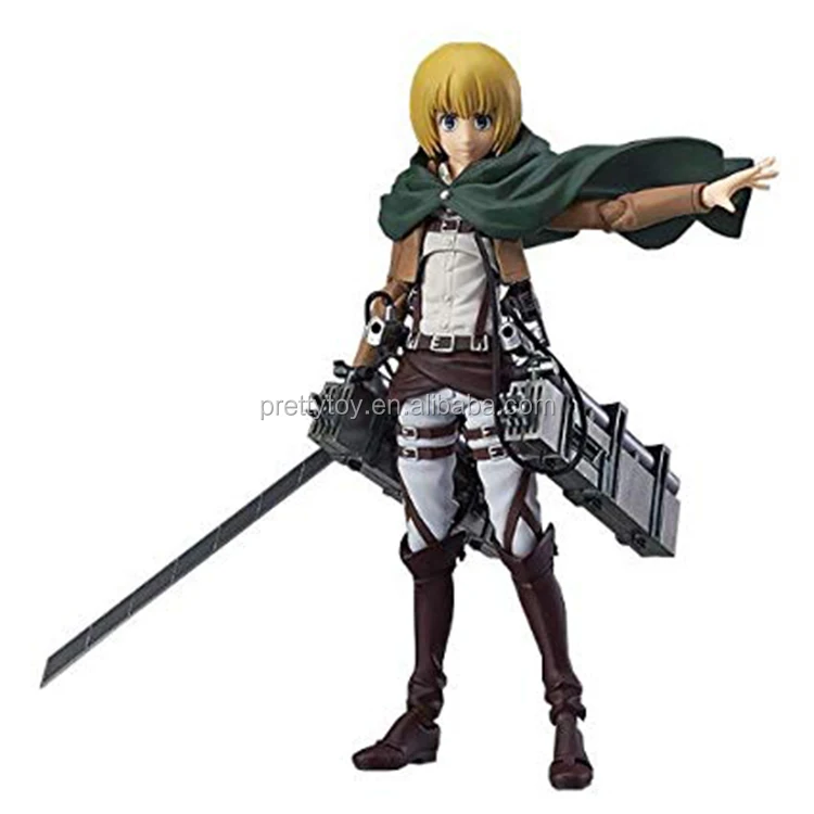 Shop Attack on Titan Anime Figure 3D ARMIN Model Toys