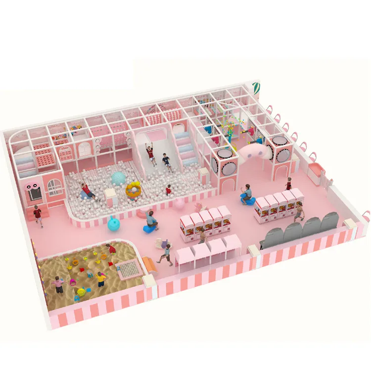 Customized Castle Playground - Soft Play Indoor Ball Pit