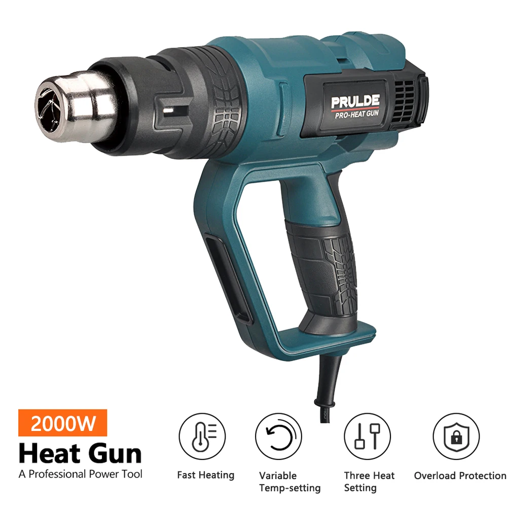 PRULDE Variable Temperature Heat Gun - Versatile & Efficient