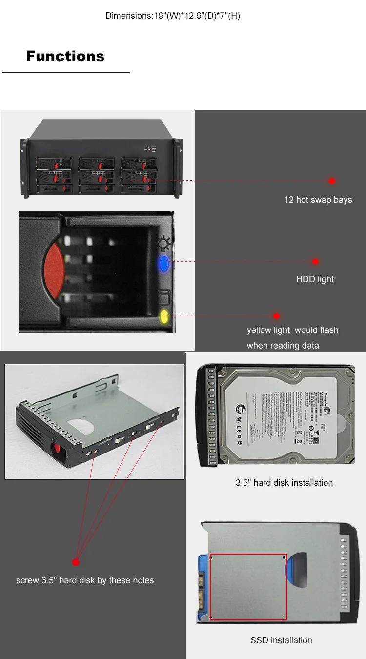 HTPC Network Attached Storage - 12 Bay Hot Swap NAS Server