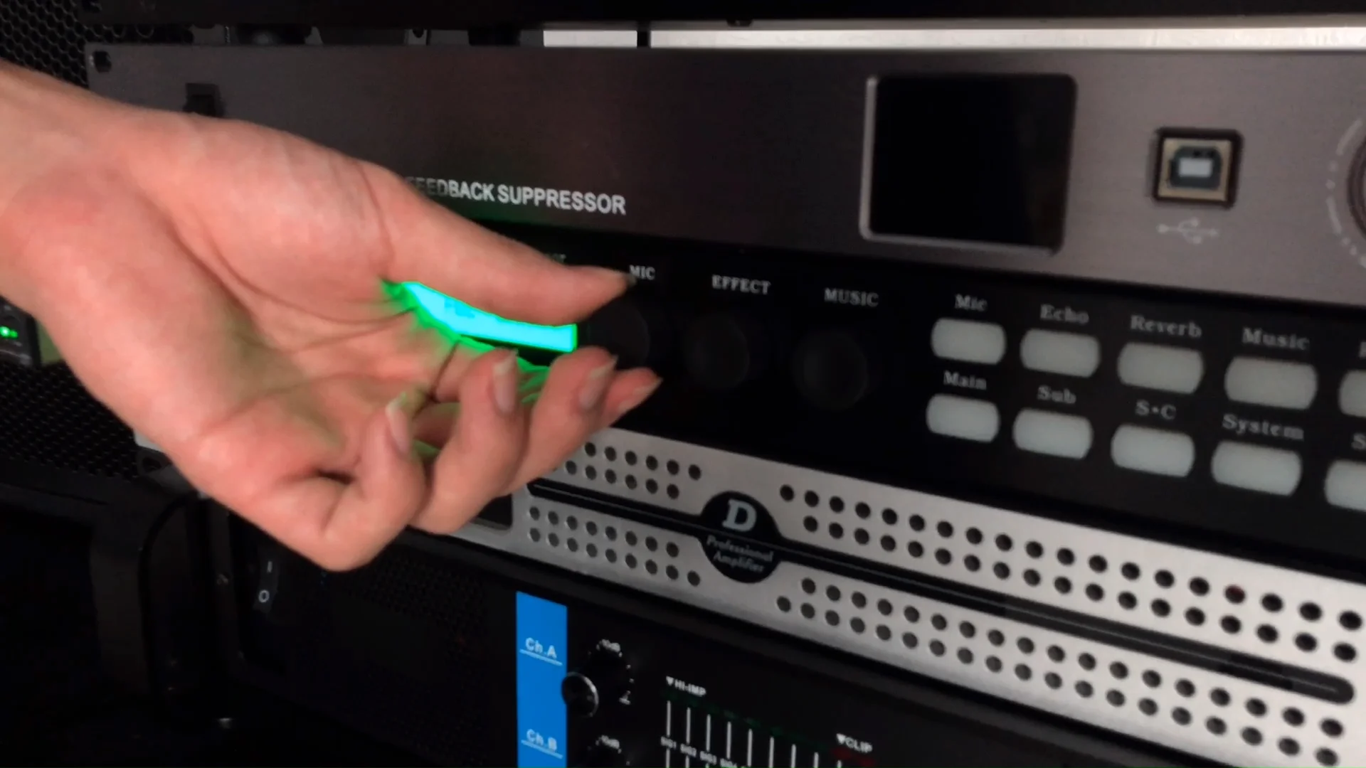 Urx X5 Pre-effect Digital Preamp Effect Sound Mixer Professional Audio ...