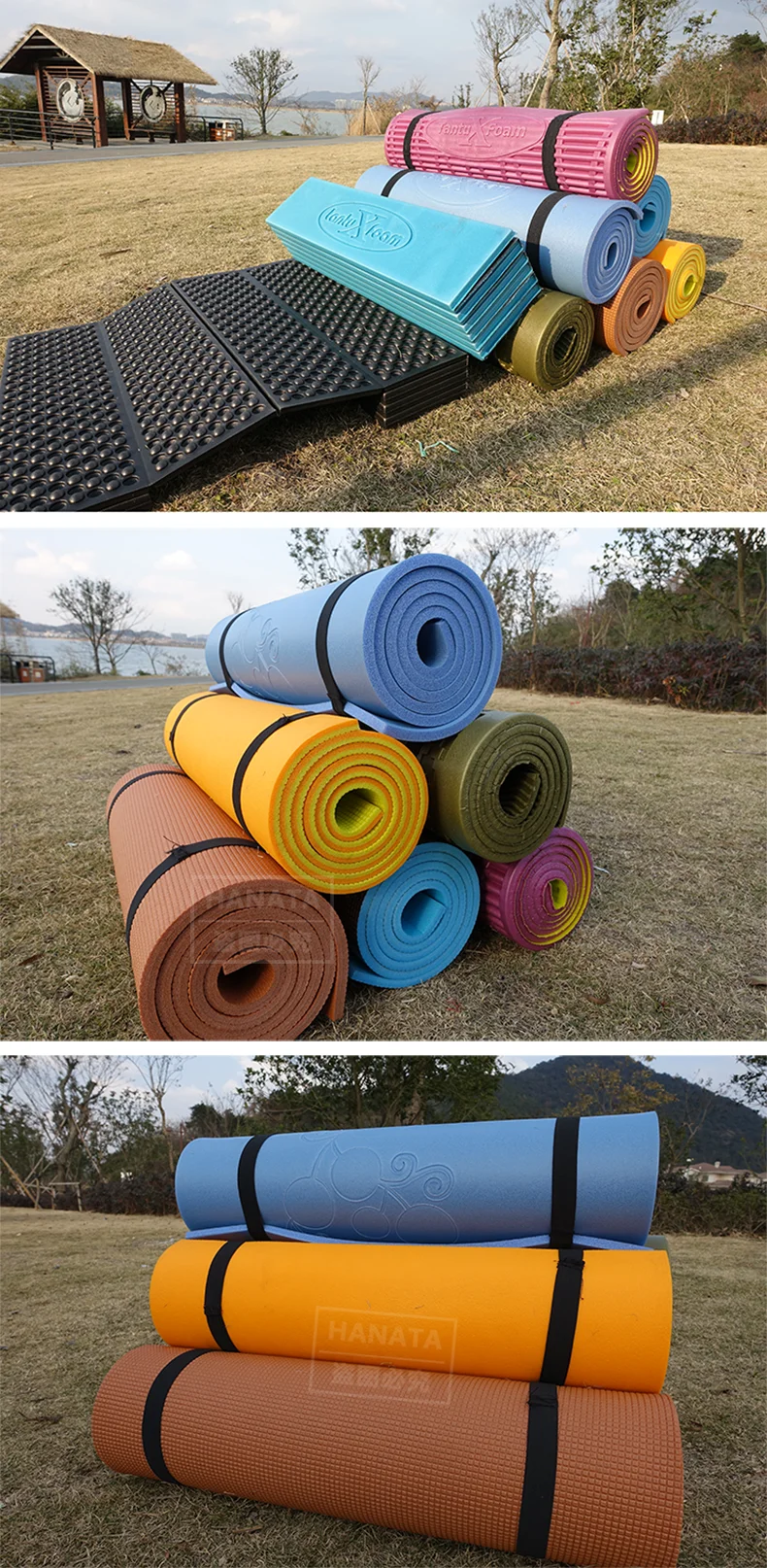 Tikar Tidur Hitam Ringan Pe,Tikar Berkemah Busa Gulung 60cm 50cm - Buy ...