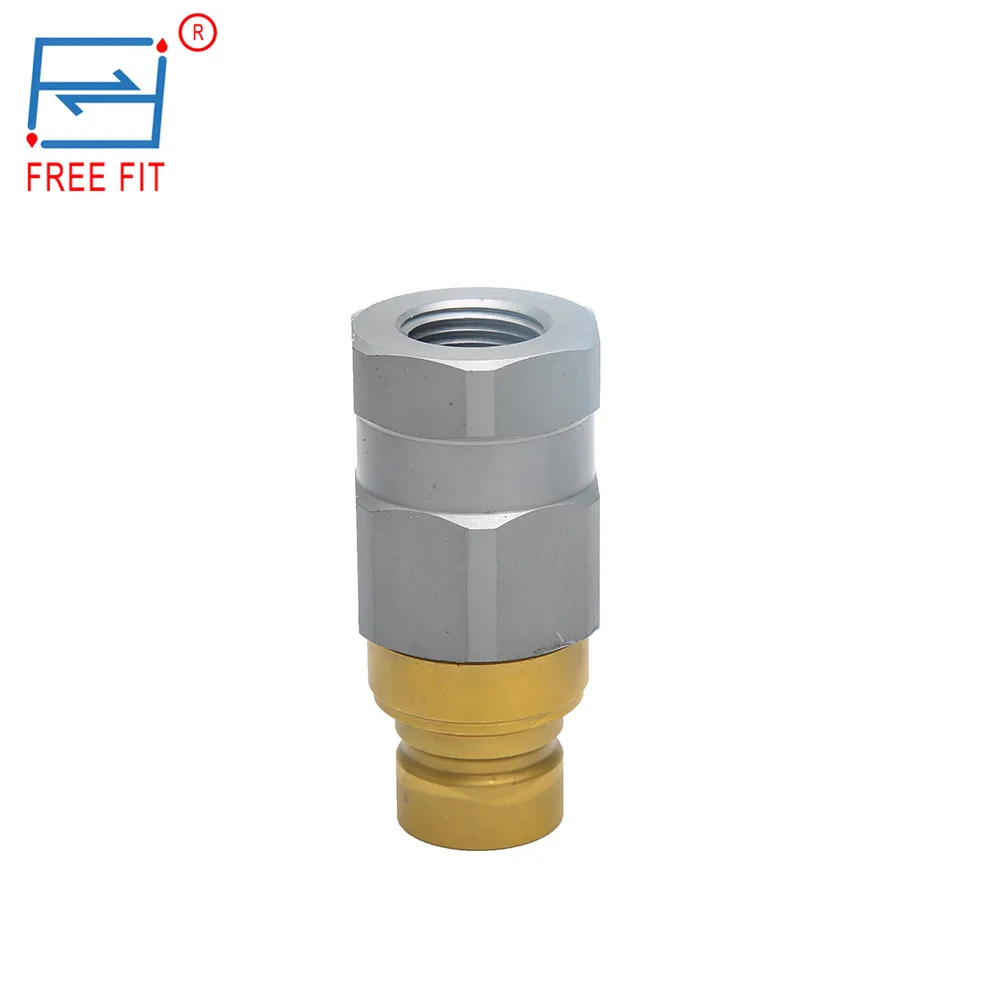 7411976 7411975 1/2npt Thread Hydraulic Quick Release Coupler Flat Face ...