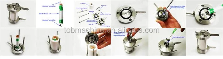 18650 Split Type Swagelok Cell for Laboratory Use - TOB