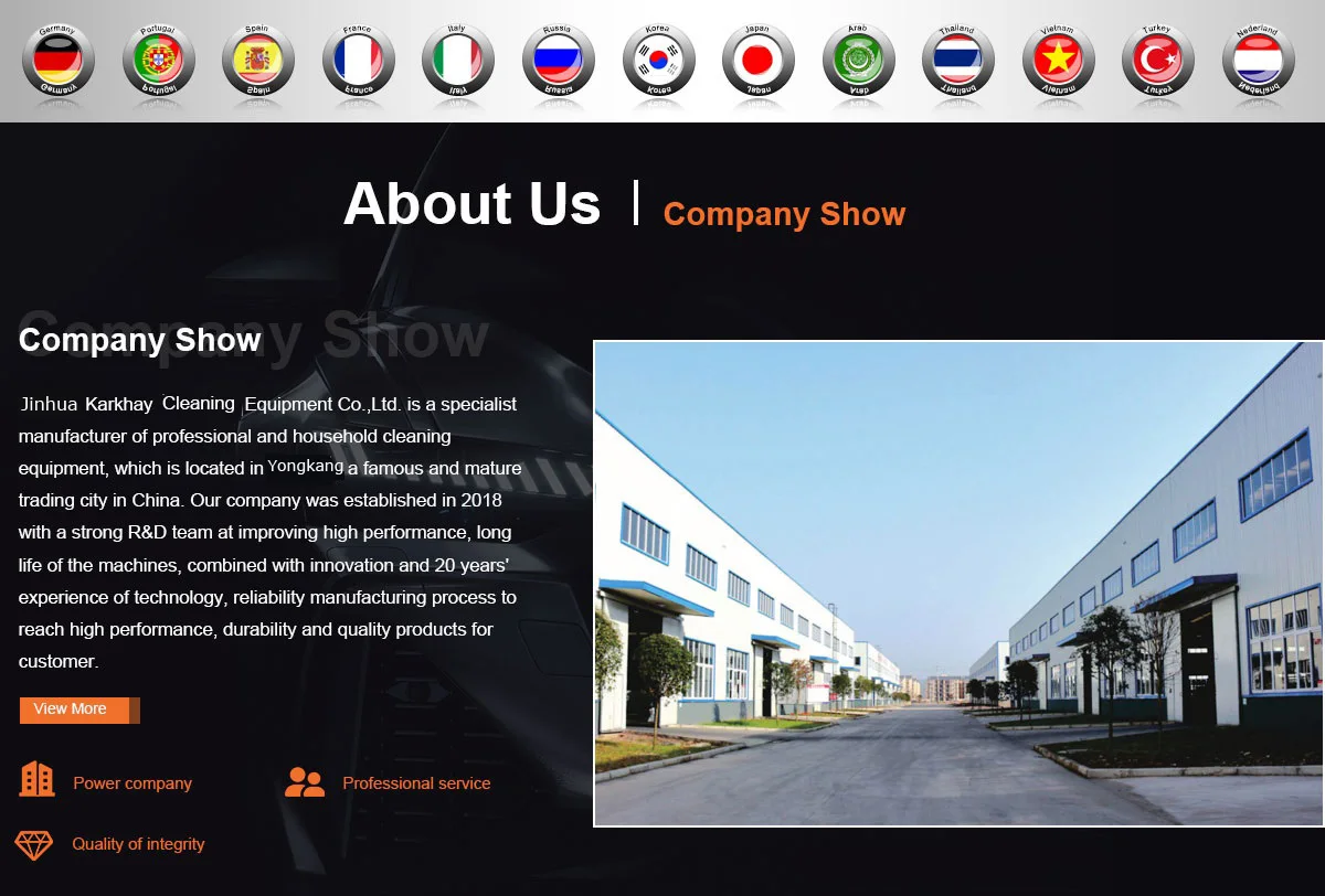 Jinhua Karkhay Cleaning Equipment Co., Ltd. - HIGH PRESSURE CLEANER ...