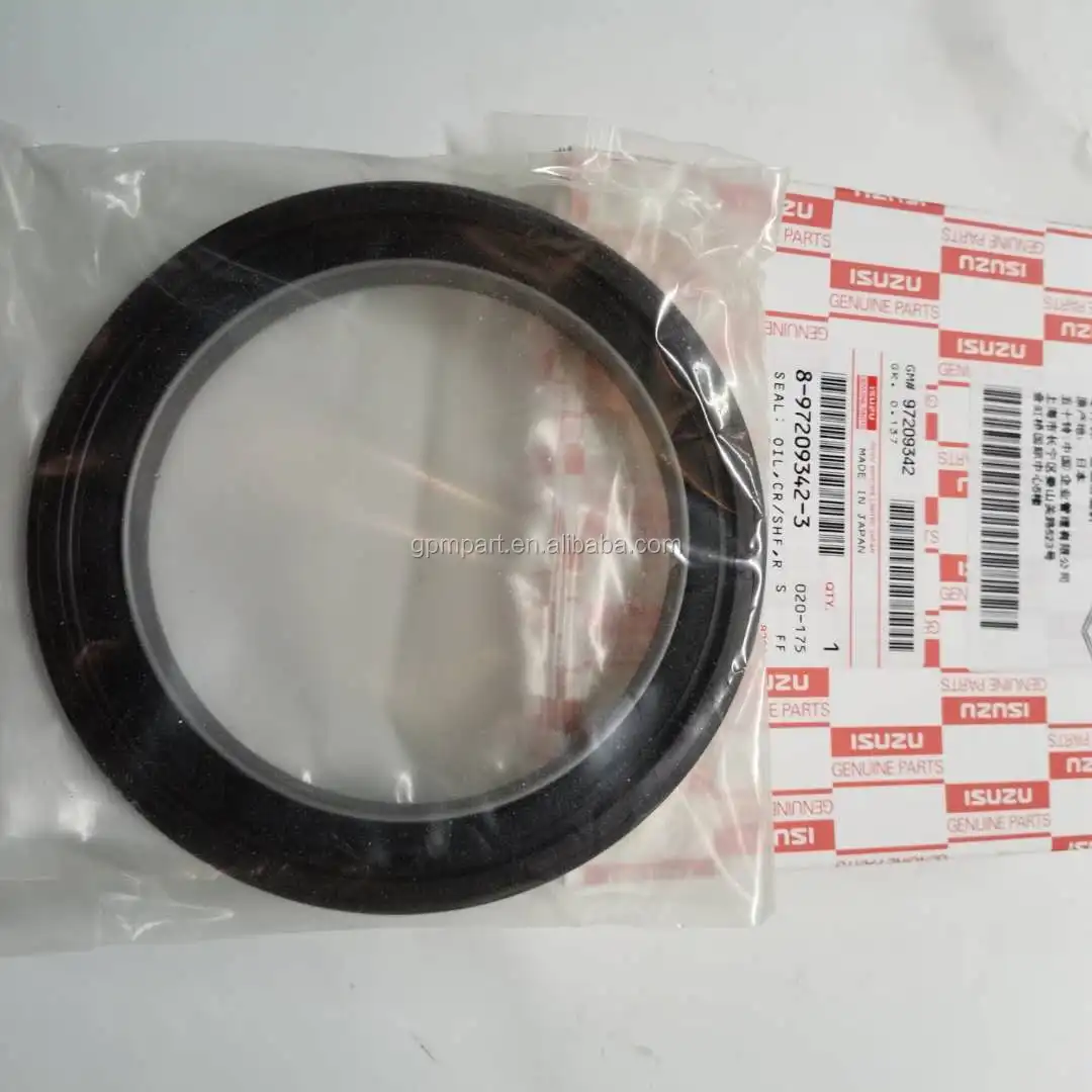 Genuine New BZ6303 4HK1 Engine Crankshaft Oil Seal 8-97209-342-3 ...