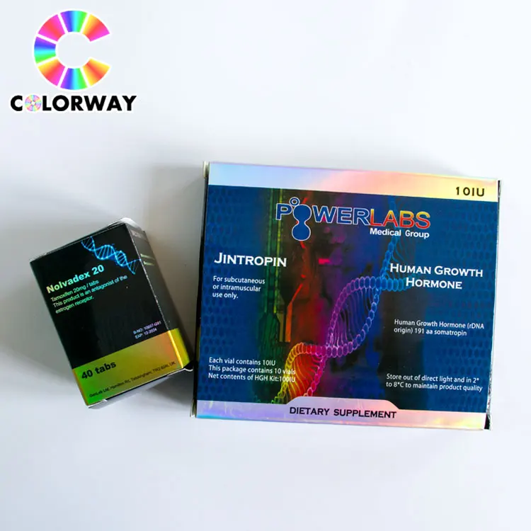 Custom White Human Growth Hgh Hormone Powders 10ml Bottles Hgh Box ...