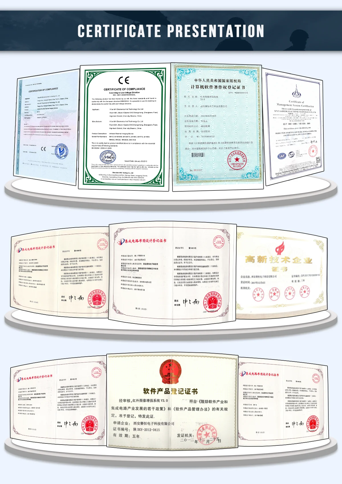 Xi'an MH Electronics And Technology Co., Ltd. - Thermal imaging camera ...