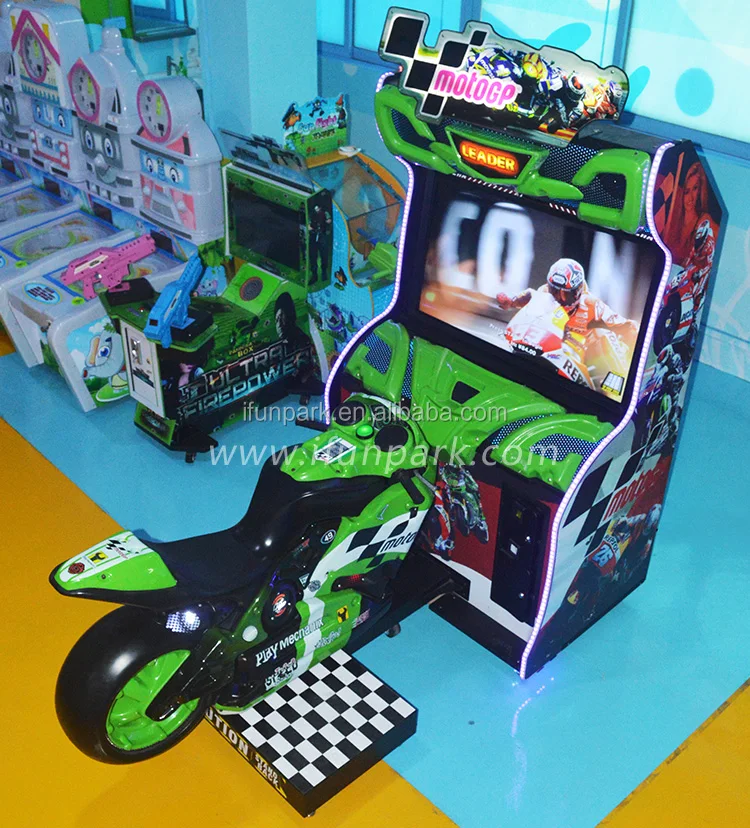 Arcade Moto Gp Racing Bike Simulator Indoor Coin Operated Arcade Video ...