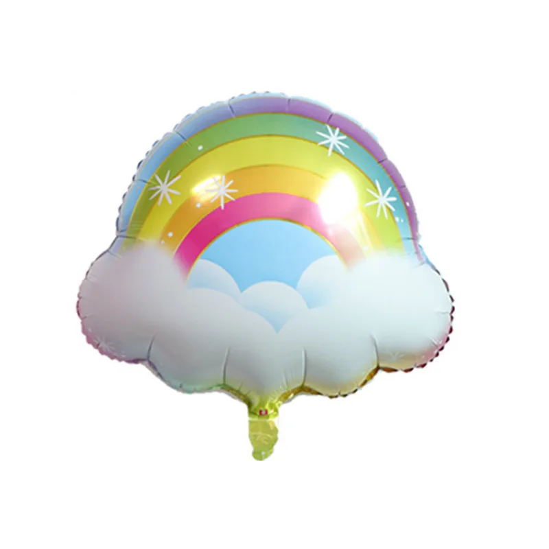 Blue White Cloud Weather Foil Balloon Inflatable Helium Kids Toys And ...