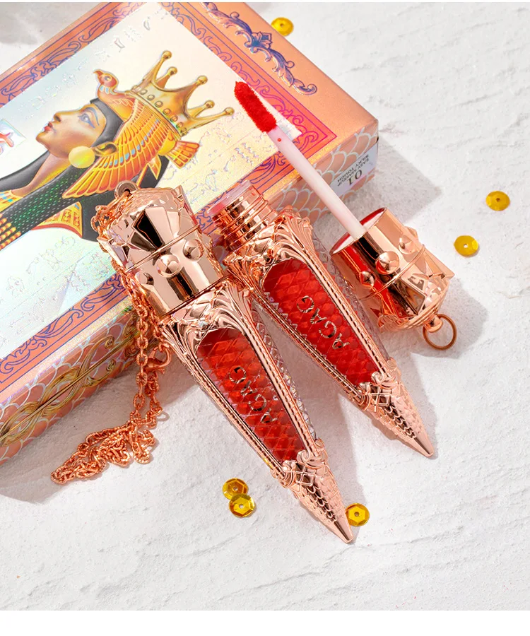 Agag Queen's Scepter Air Lip Glaze Chain Velvet Matte Lip Gloss ...