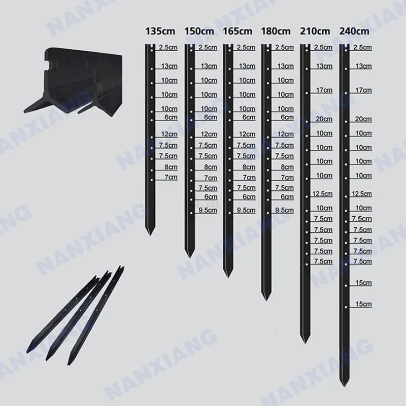 Price 12 Foot Metal Posts Fence Post Steel - Buy Price 12 Foot Metal ...