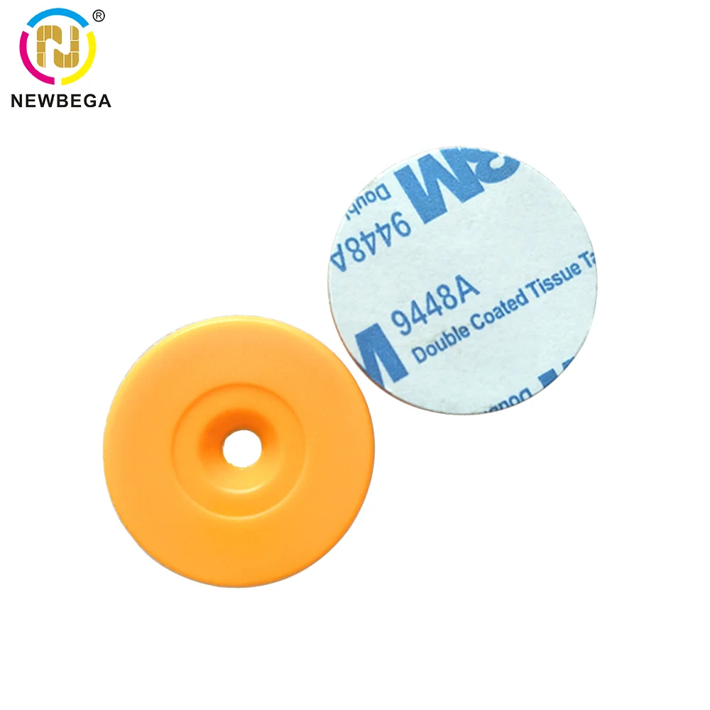 Round Anti Metal Rfid 13.56Mhz 125khz 900Mhz Tag for Special Uhf Rfid ...