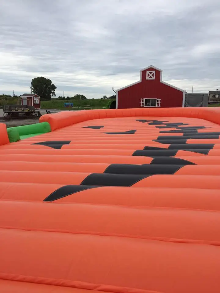 Custom Halloween Farm Use Large Giant Inflatable Pumpkin Bounce Pad