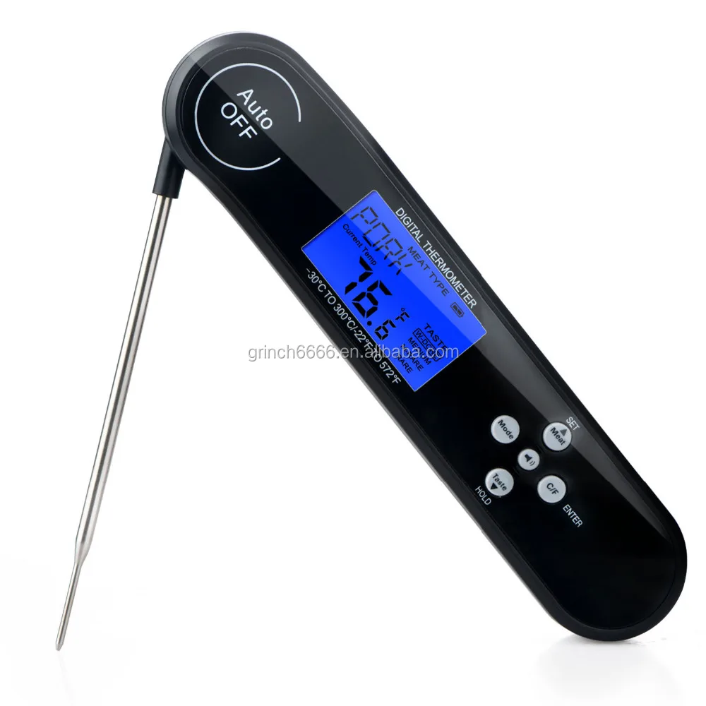 New Digital Food Cooking Thermocouple Thermometer Ultra Fast Instant ...