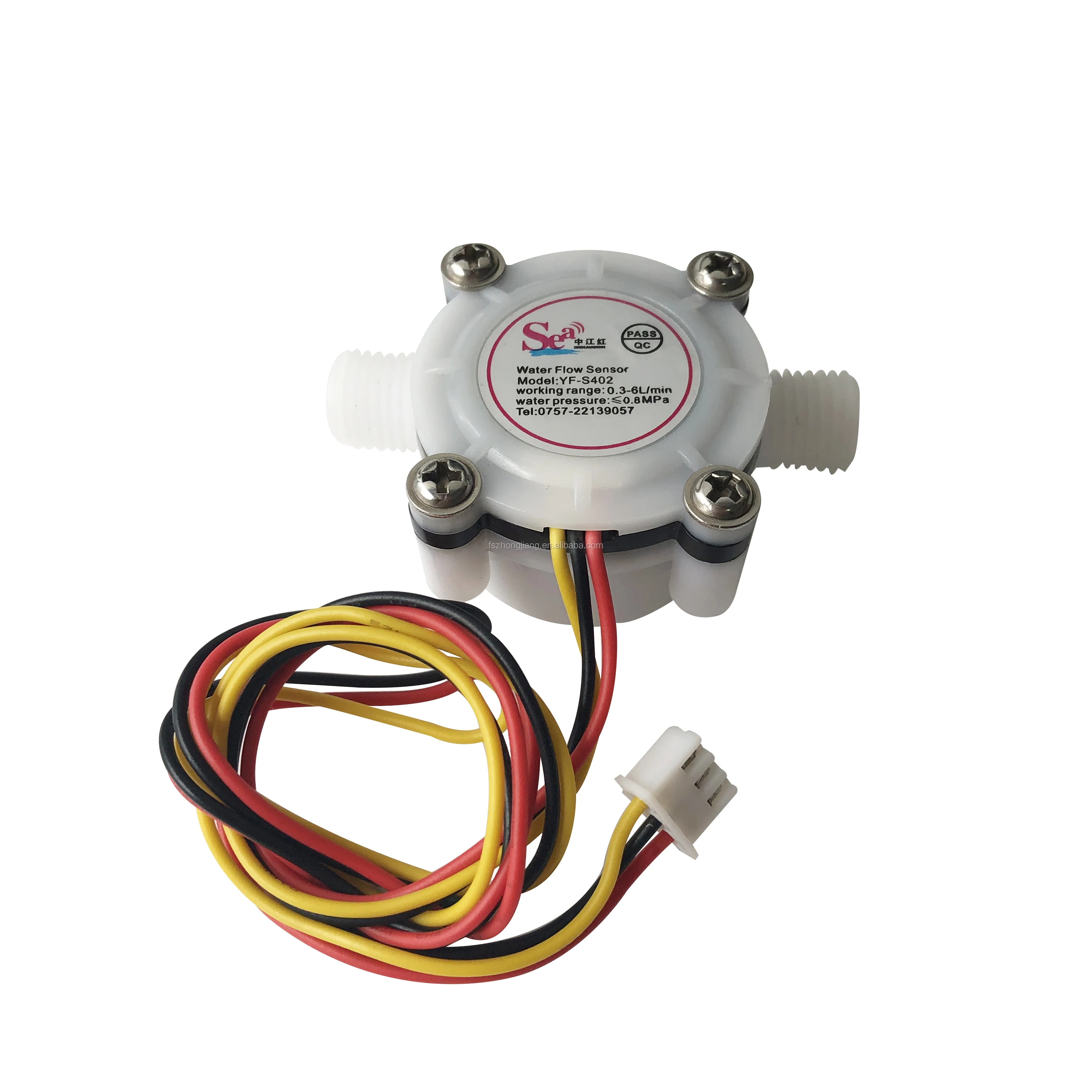 Sea Yf-s402 1/4'' Inch Water Dispenser Ro Meter Flow Range Counter Flow ...