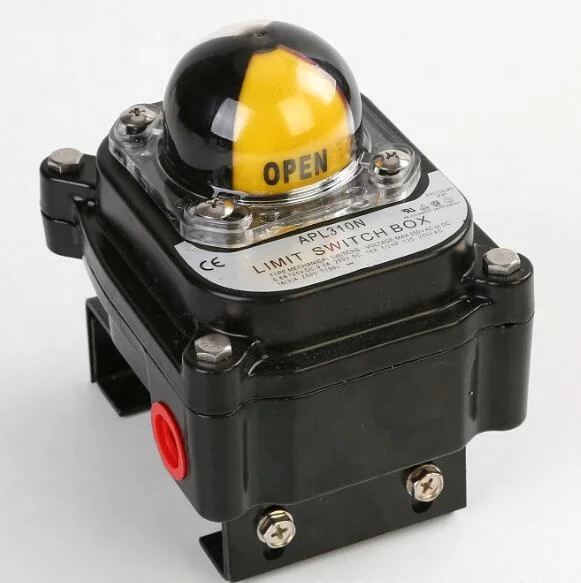 Pneumatic Limit Switch Box ISO5211 APL-310 for Ball Valves