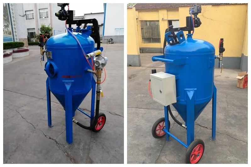 Portable Sandblaster Dustless Soda Blasting Machine Price