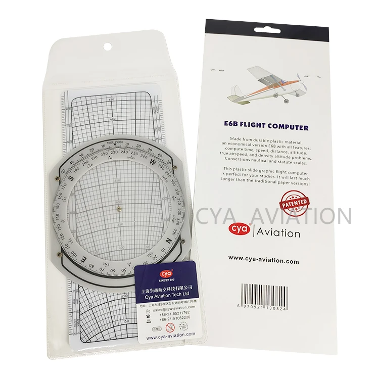 E6B Flight Computer - Plastic Slide Graphic Navigation Tool