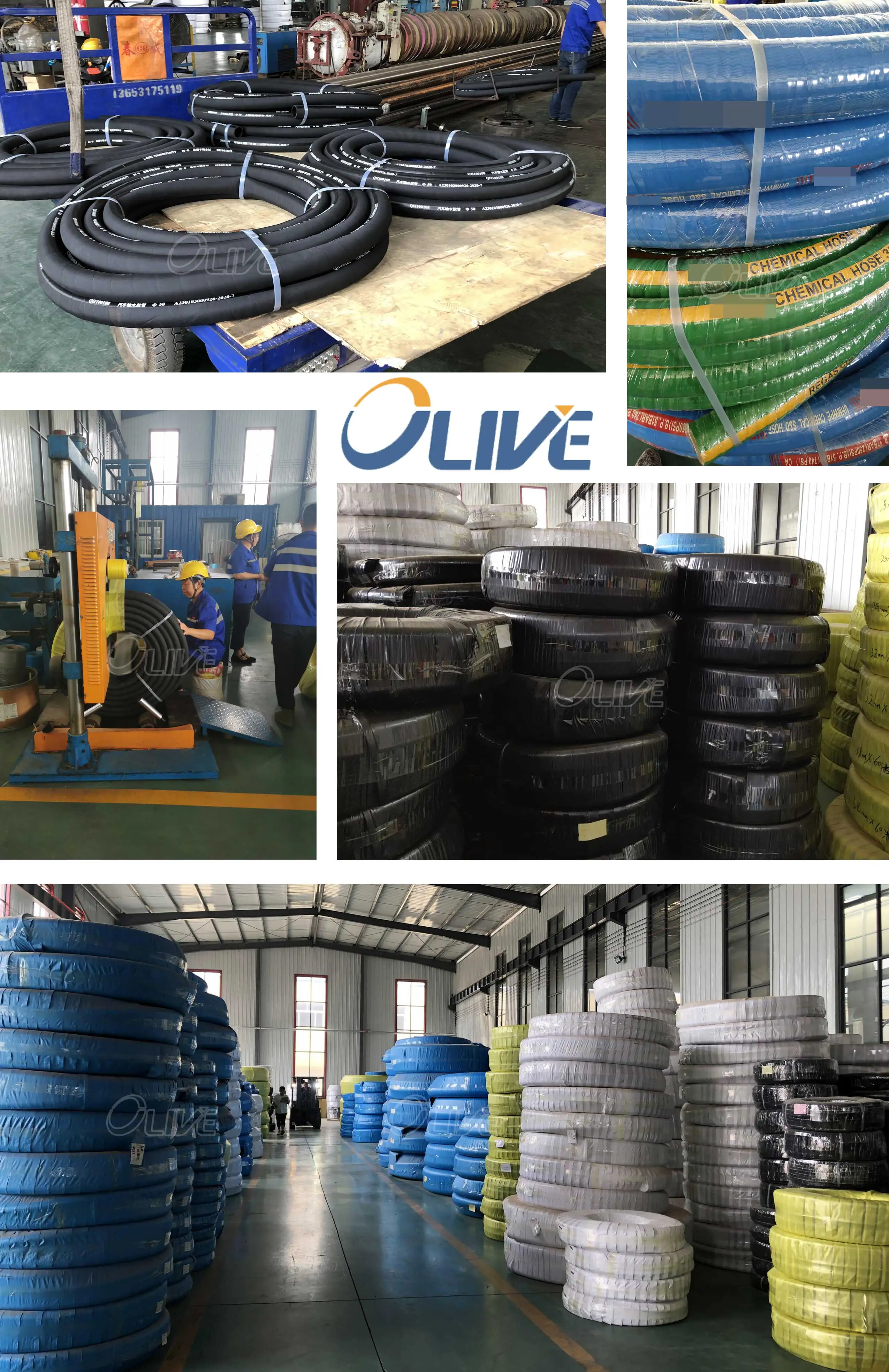 Large Diameter DN400 DN500 DN650 Rubber Discharge & Suction Hose for ...