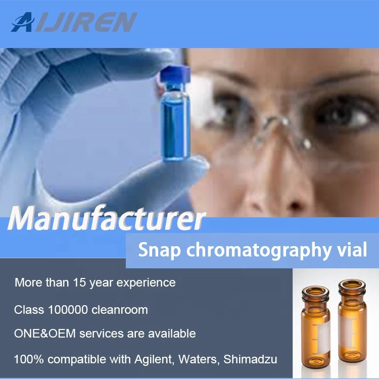 Hot Sale 11mm Snap Laboratory Autosampler Vials Cap Quick Seal 1.5ml ...