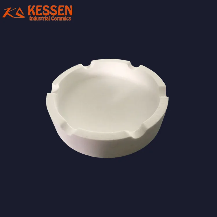 Alumina Ceramic Fiber Crucible with Lid - Kessen Quality