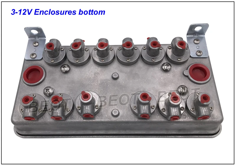 Rca3-8v / Rca3-8v8 / 3-8v6000-330 Diecast Aluminium 8 Valve Enclosures ...