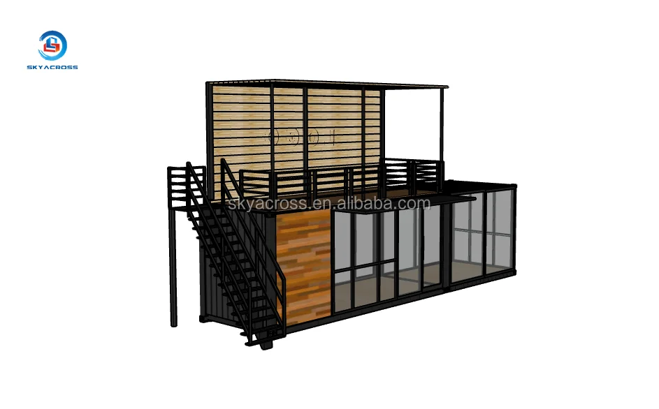 20ft Mobile Prefab Coffee Kiosk Booth - Skyacross Quality