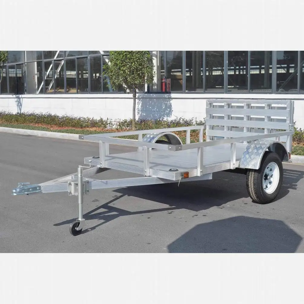 4x8 5x8 Powder Coated Utility Trailer - Durable & Versatile