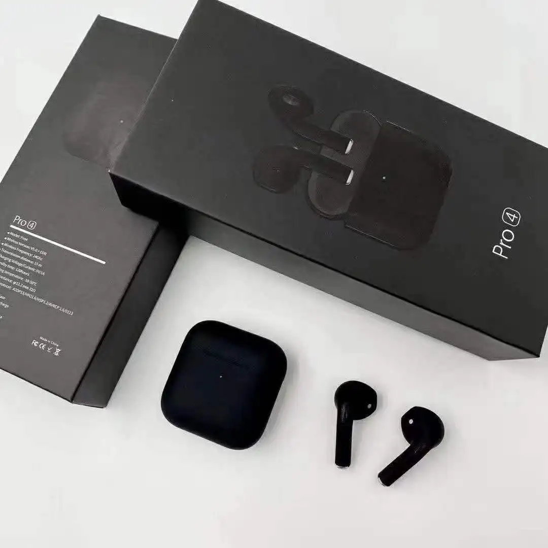 4th Gen Pro4 Tws 4 Wireless Earphones Pop-up Window V5.0 Tws Wireless ...