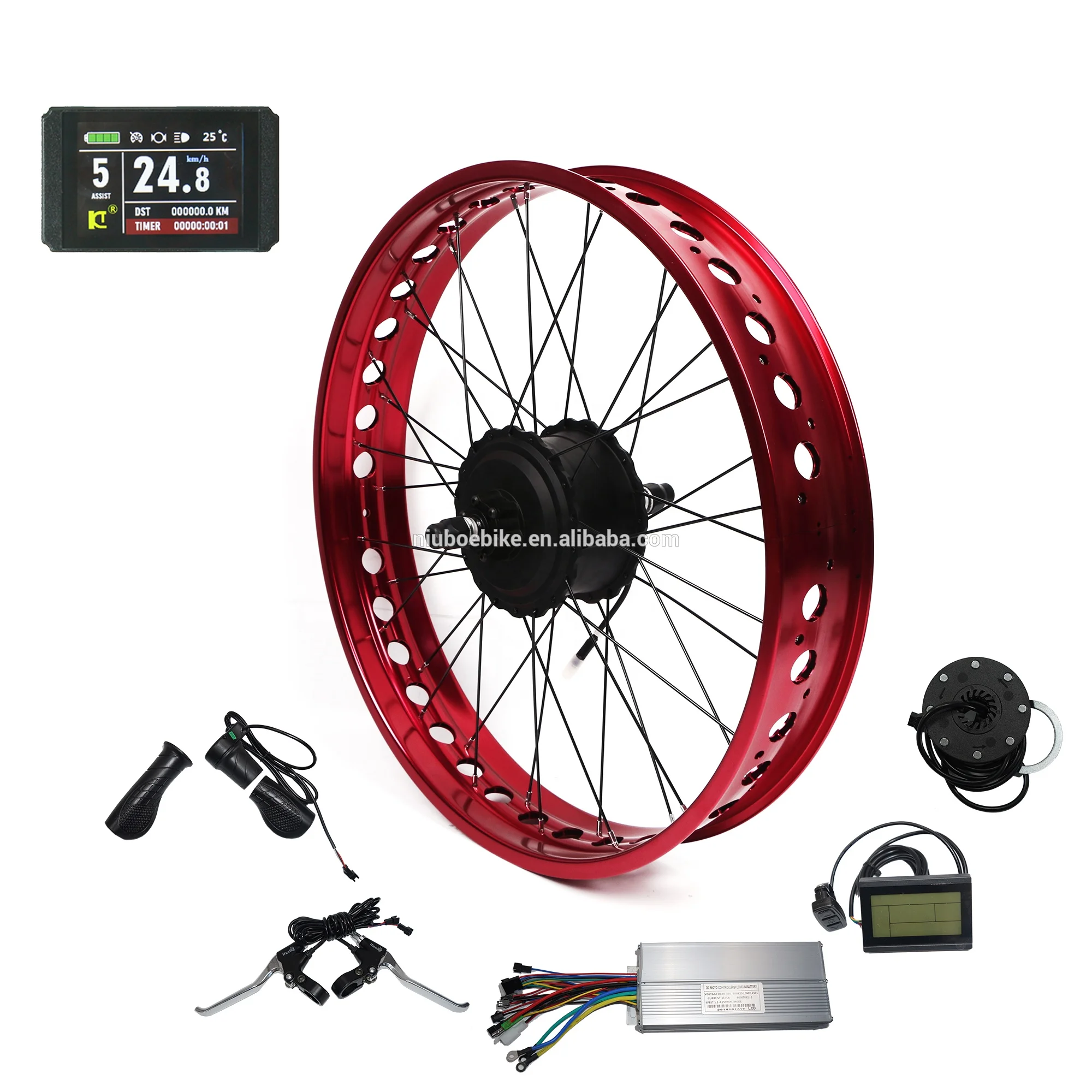 Cheap 48V 1500w Ebike Conversion Kit - Fat Tire Electric Bike