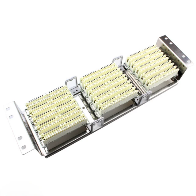 19 Inch 3u 201 Stainless Steel Back Mount Frame 150 Pairs Krone Module ...