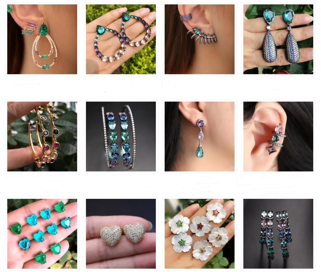 Custom 18k Gold Cz Iced Out Pink Enamel Pendant Necklace For Women ...