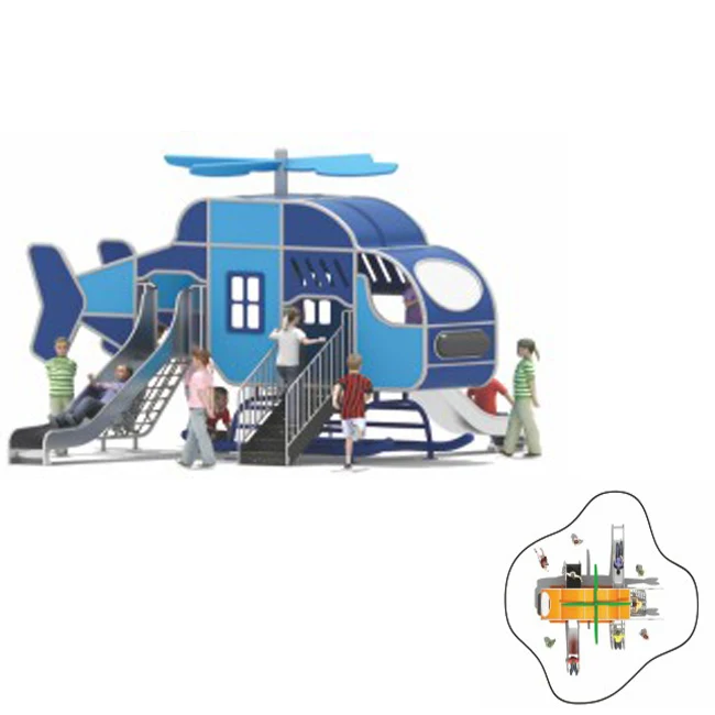 Professional Customized Aircraft Styling Kids Outdoor Playground Play ...