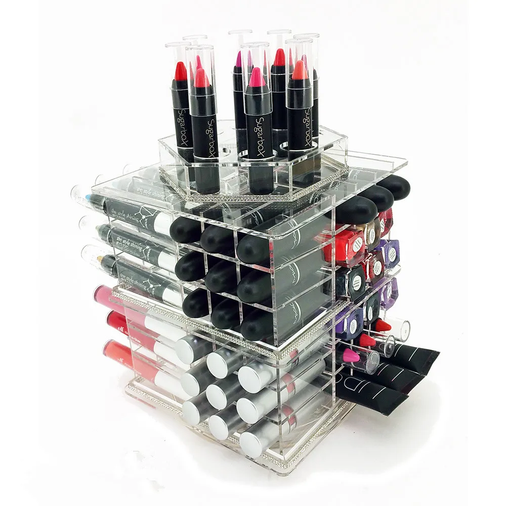 Custom Spinning Lipgloss Display Stand - Wholesale Available