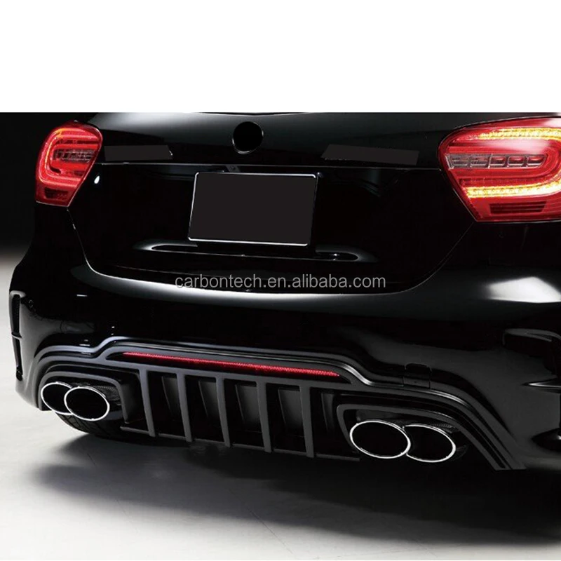 A Class Body Kit for W176 A180 A200 A250 A260 A45 a Style FRP 2013-2016 ...