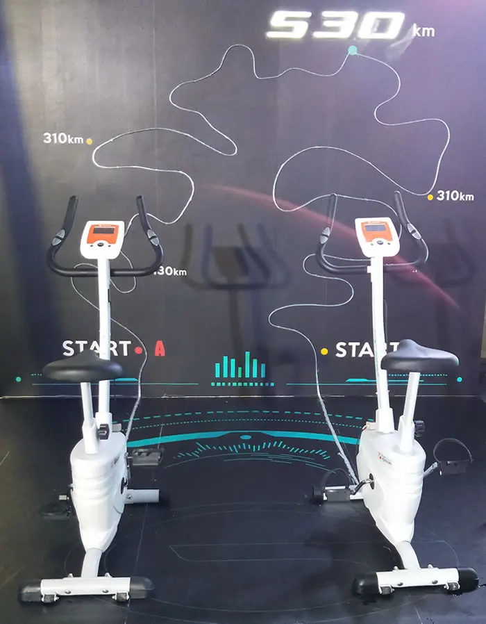 300 Watts Magnetic Control Exercise Spinner Bicycle Pedal Generator ...