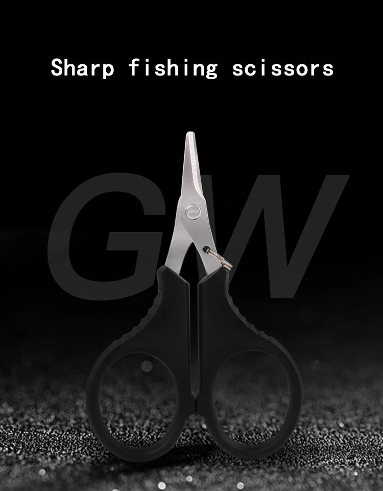 GW Peche Accessoire Stainless Steel Fish Scissor Professional